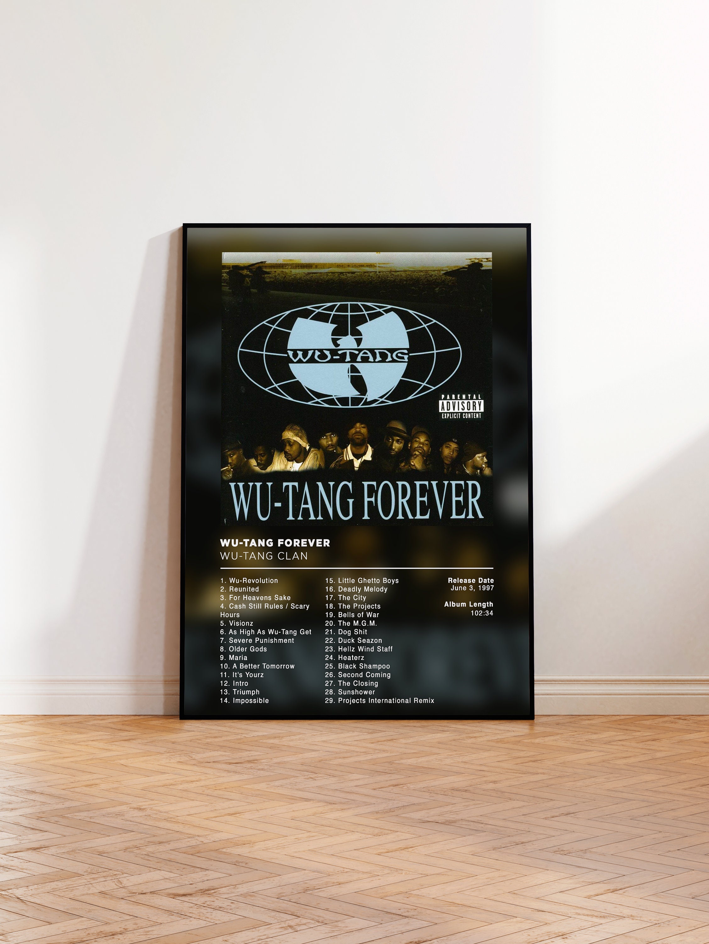 Wu Tang Clan 36 Chambers Album Cover