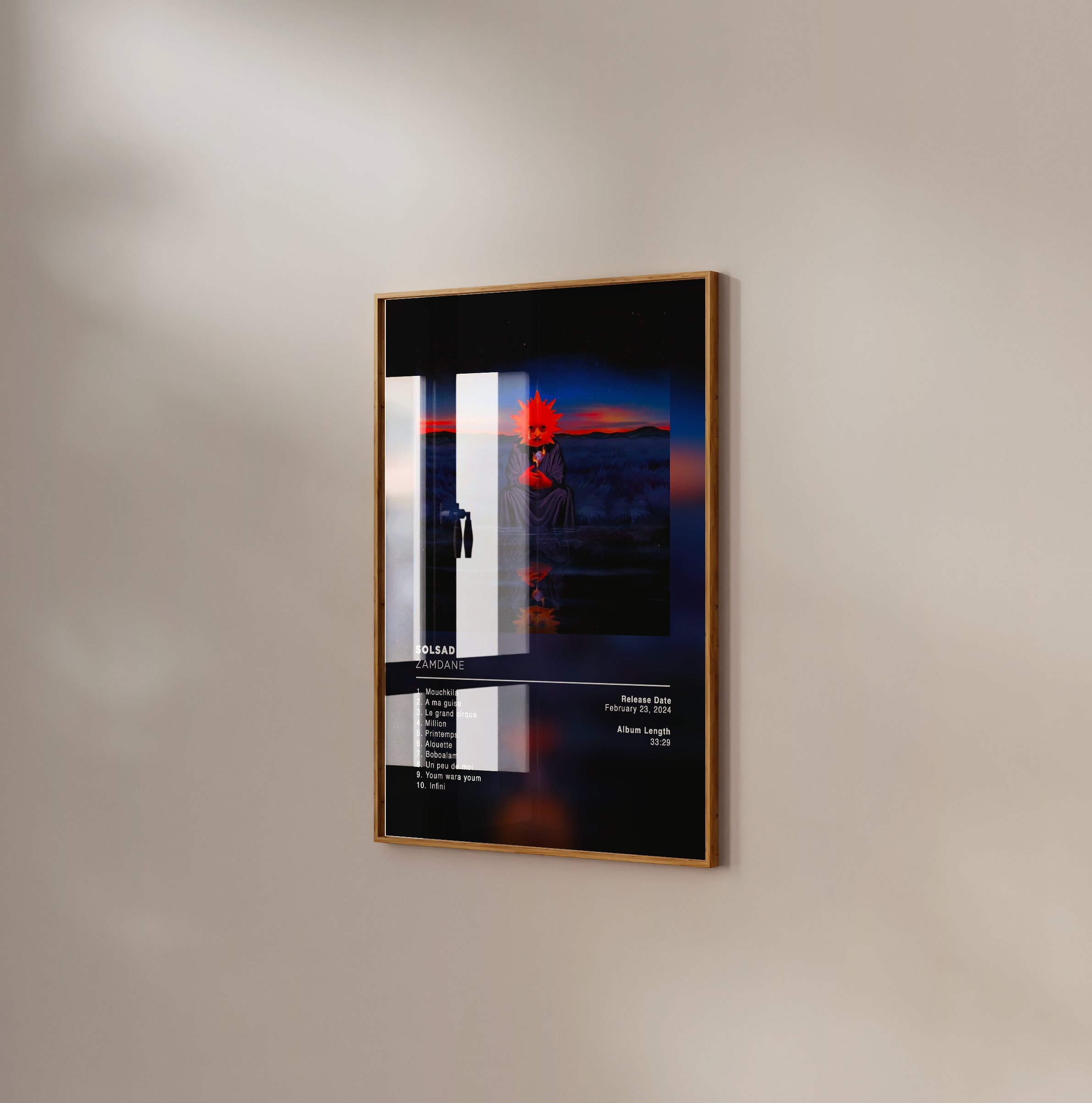 Album Poster Solsad De Zamdane, Rap Posters, Album Cover, Album Wall ...