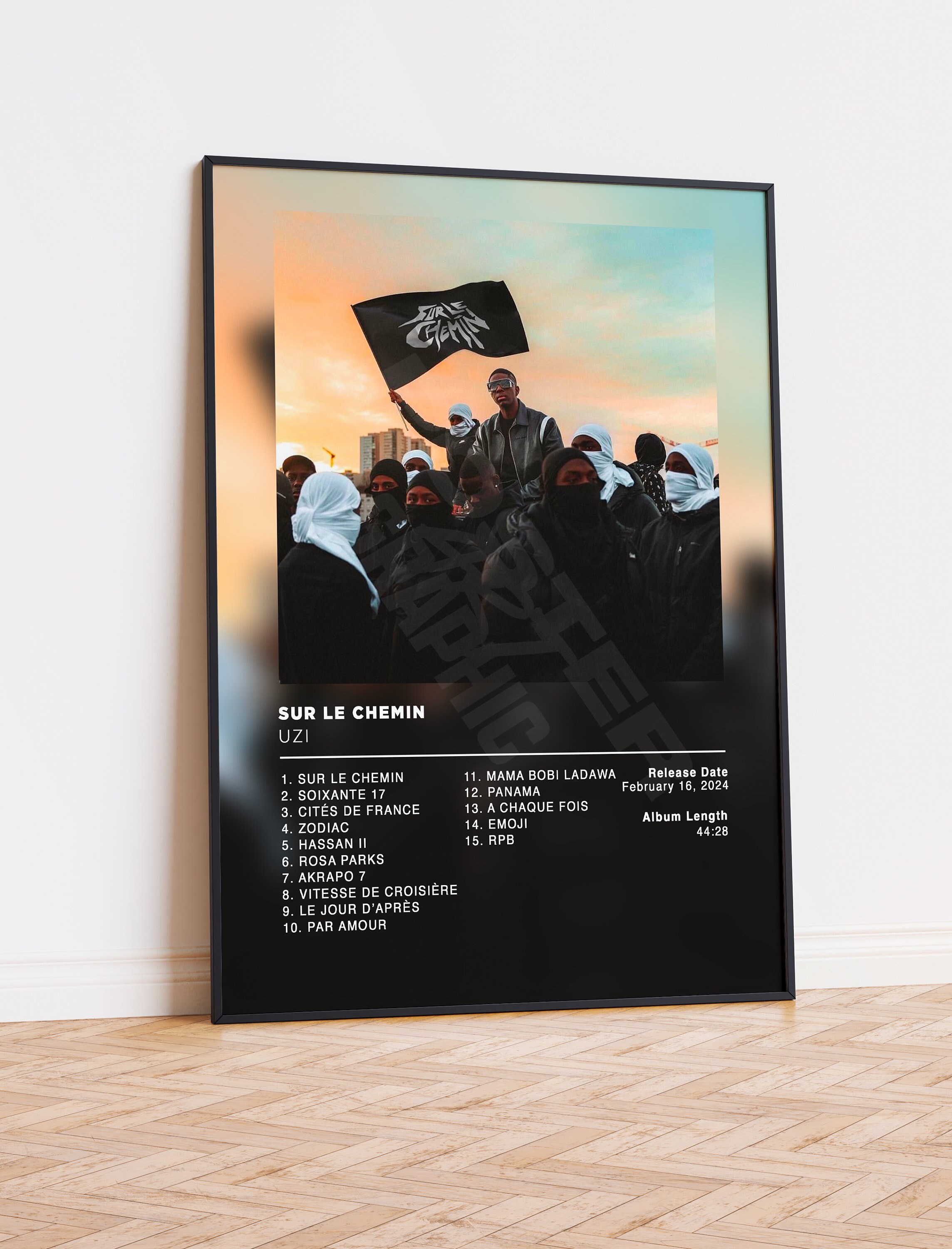 Album Poster Sur Le Chemin De Uzi, Rap Posters, Album Cover, Album Wall ...