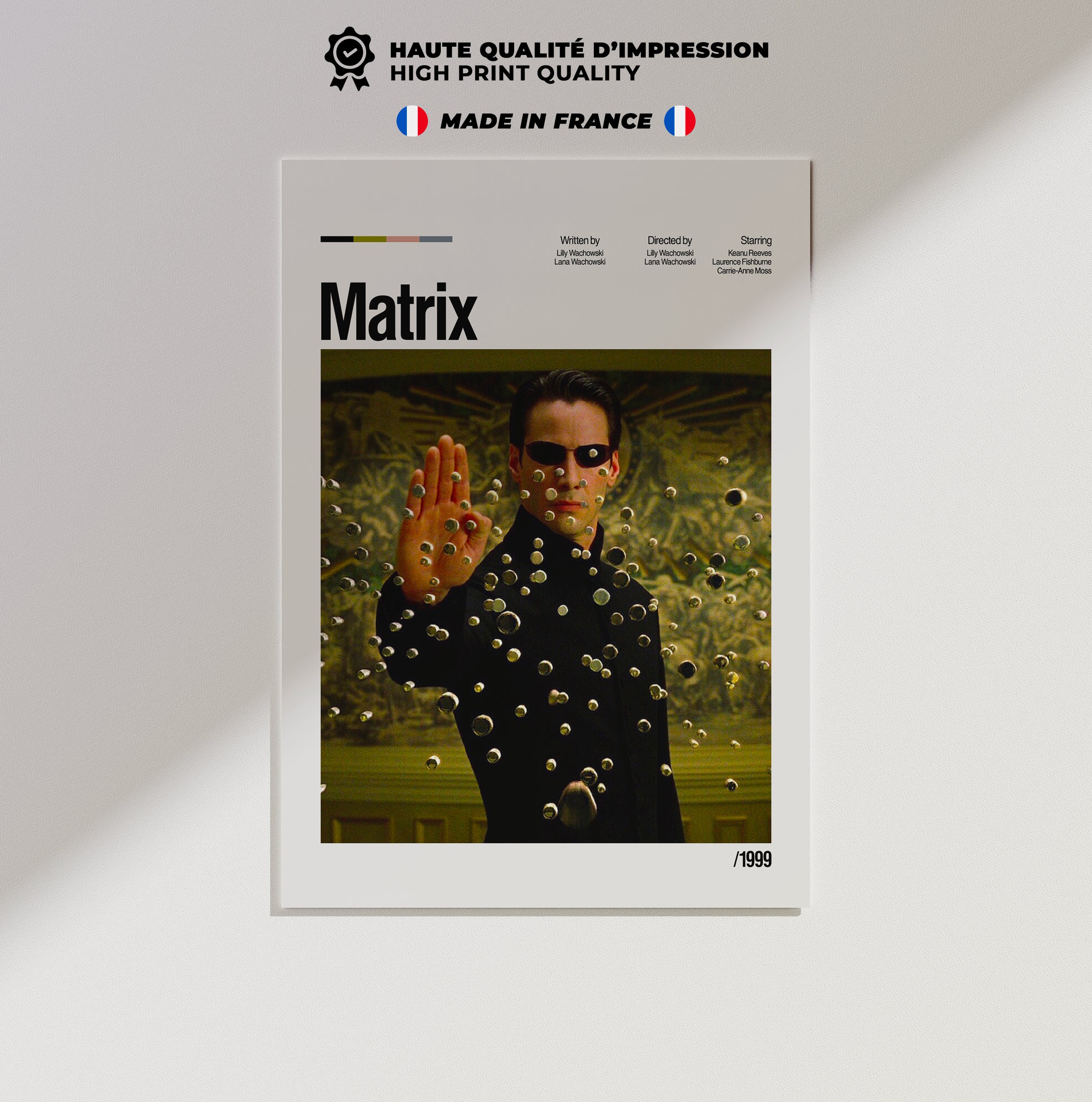 Matrix Film Poster, Minimalist Movie Poster, Personalized Poster ...