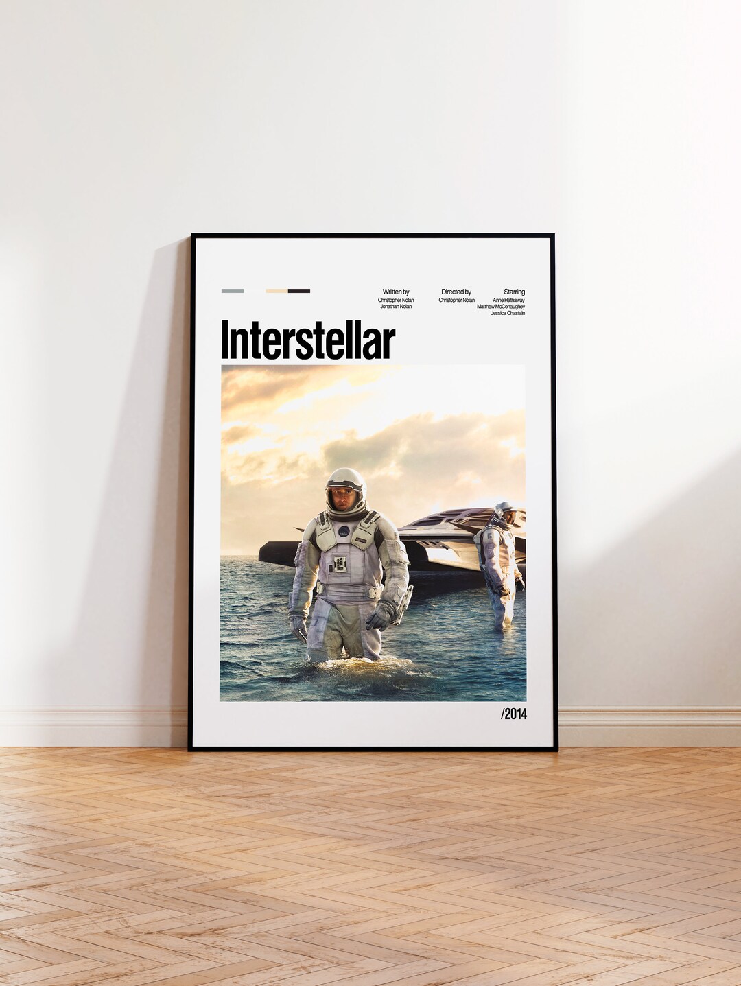 Interstellar Film Poster, Minimalist Movie Poster, Personalized Poster ...