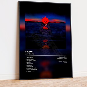 Album Poster Solsad De Zamdane, Rap Posters, Album Cover, Album Wall ...