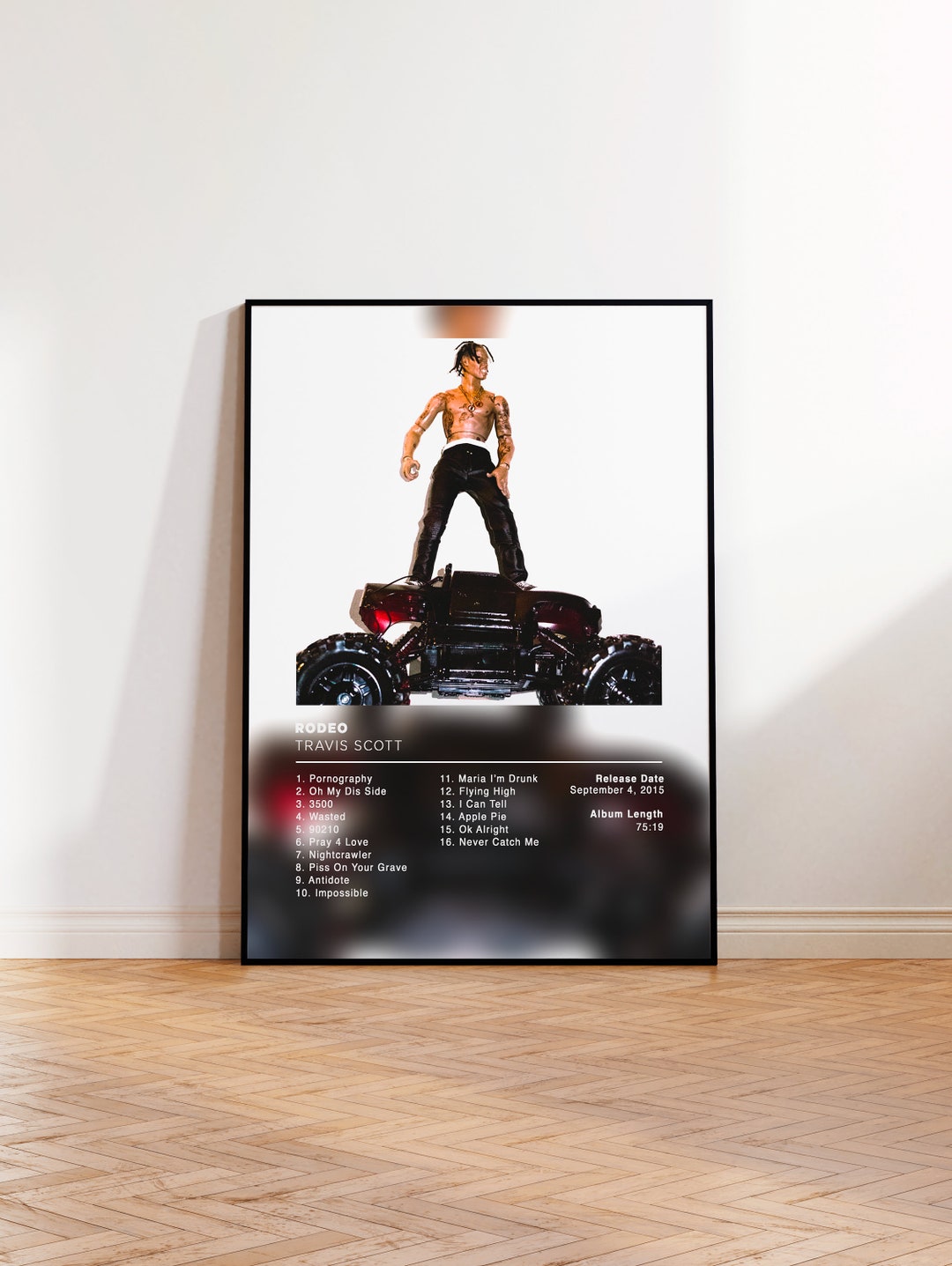 Album Poster Rodeo by Travis Scott, Rap Posters, Album Cover, Album ...