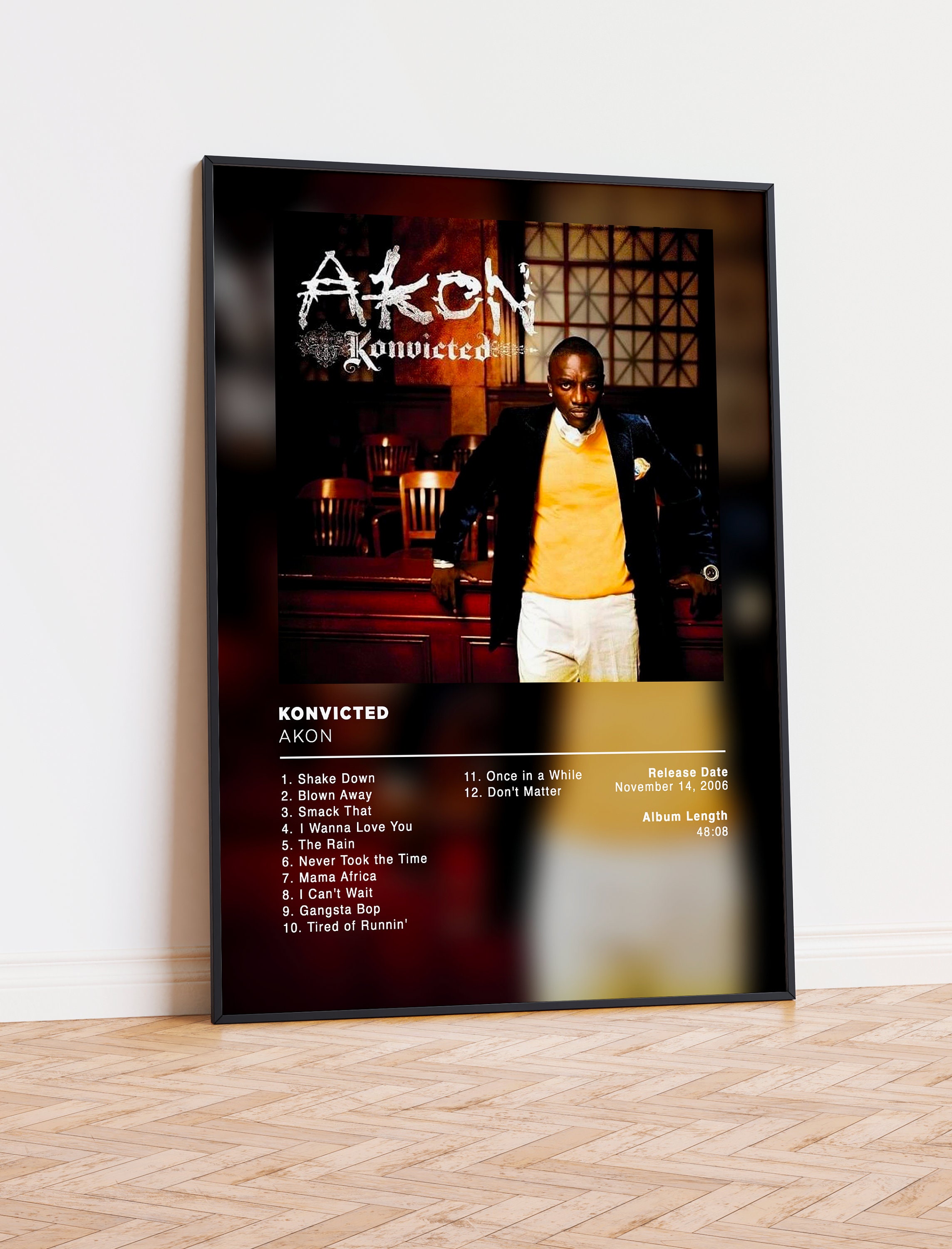 Akon Konvicted Album Cover