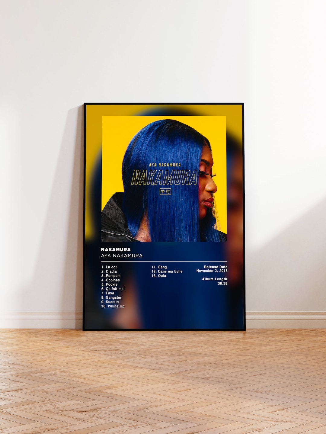 Album Poster Nakamura by Aya Nakamura, Rap Posters, Album Cover, Album ...