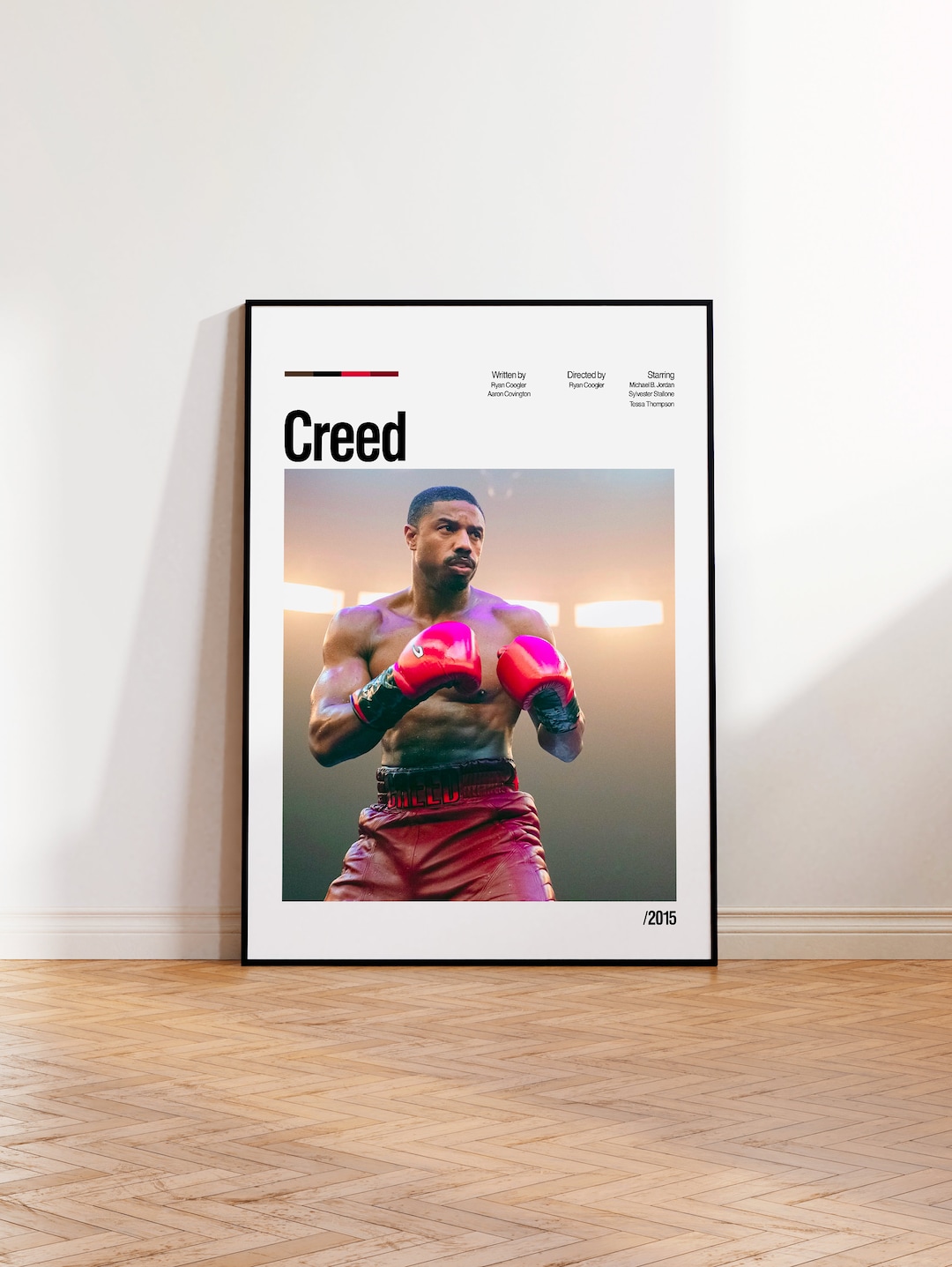 Creed Film Poster, Minimalist Movie Poster, Personalized Poster ...