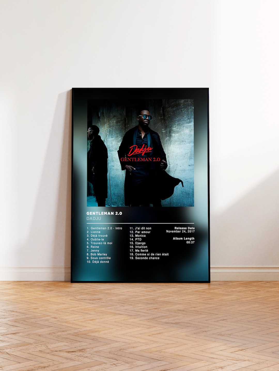 Album Poster Gentleman 2.0 by Dadju, Rap Posters, Album Cover, Album ...