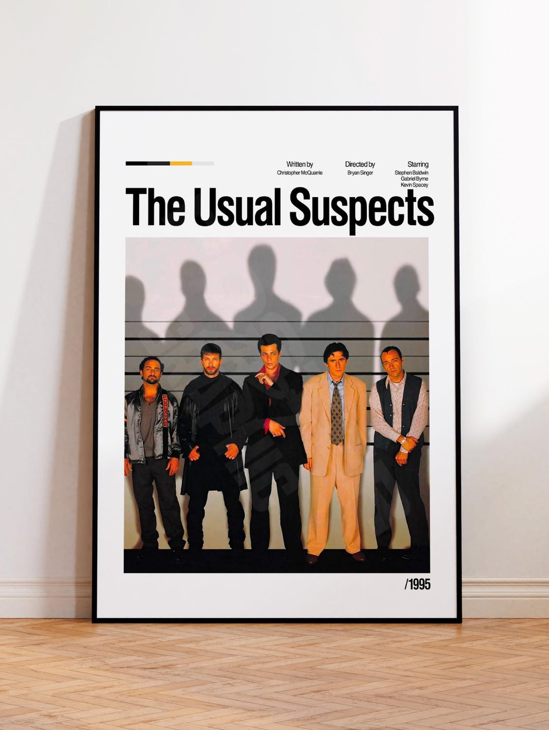 The Usual Suspects Movie Poster, Minimalist Movie Poster, Custom Poster ...