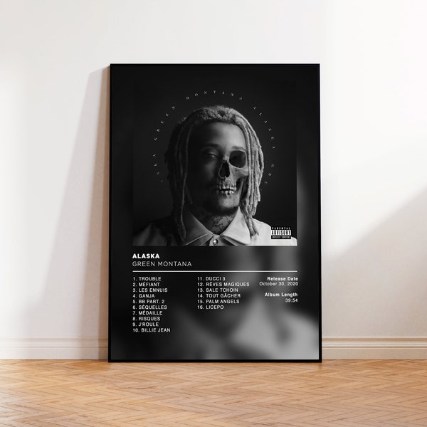 Green Montana Album Poster - Etsy