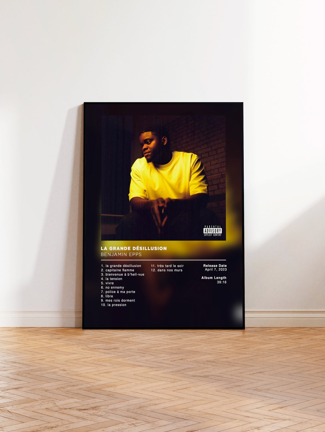 Album Poster the Great Disillusionment of Benjamin Epps, Rap Posters ...