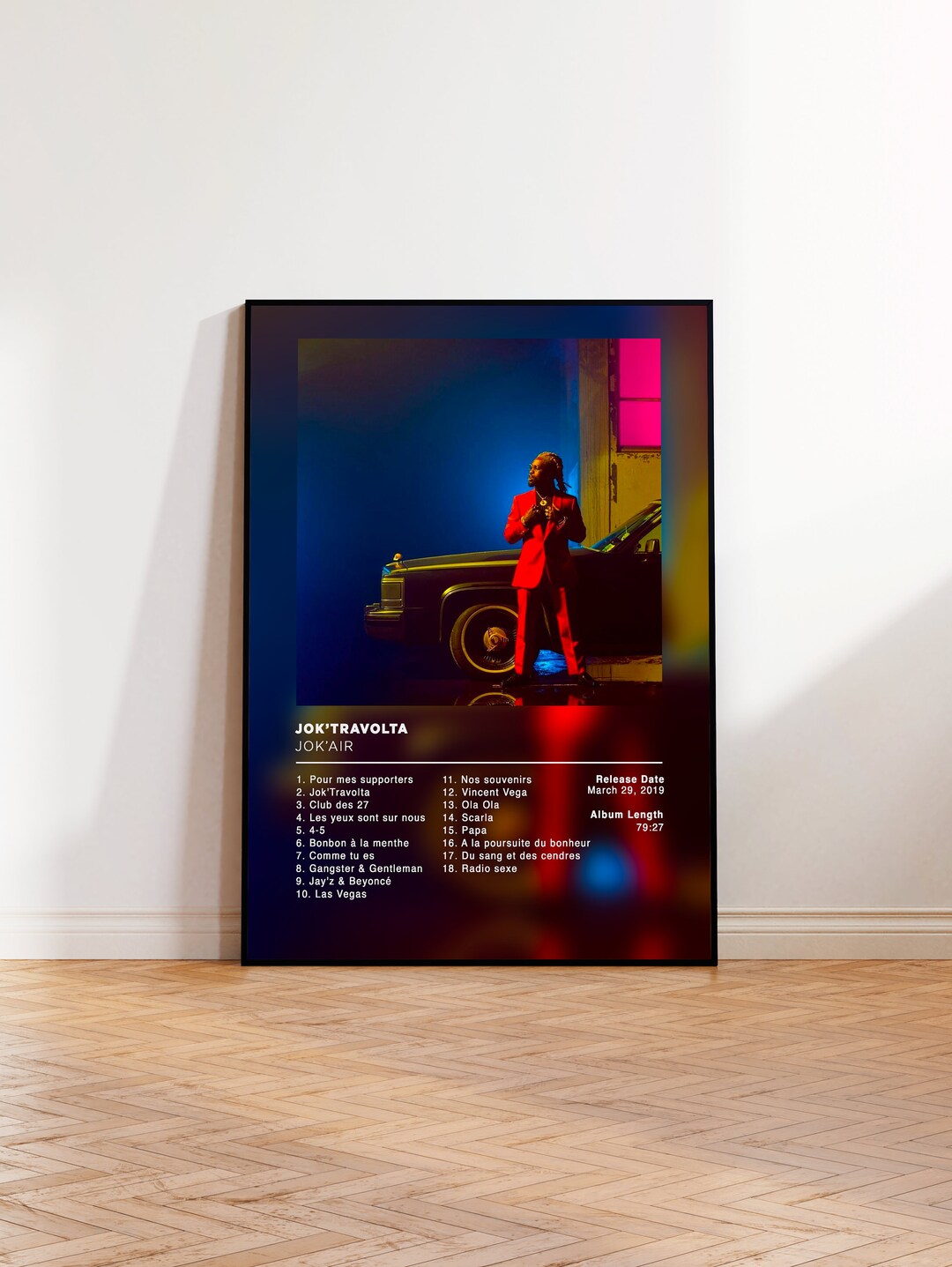 Album Poster Jok'travolta by Jok'air, Rap Posters, Album Cover, Album ...