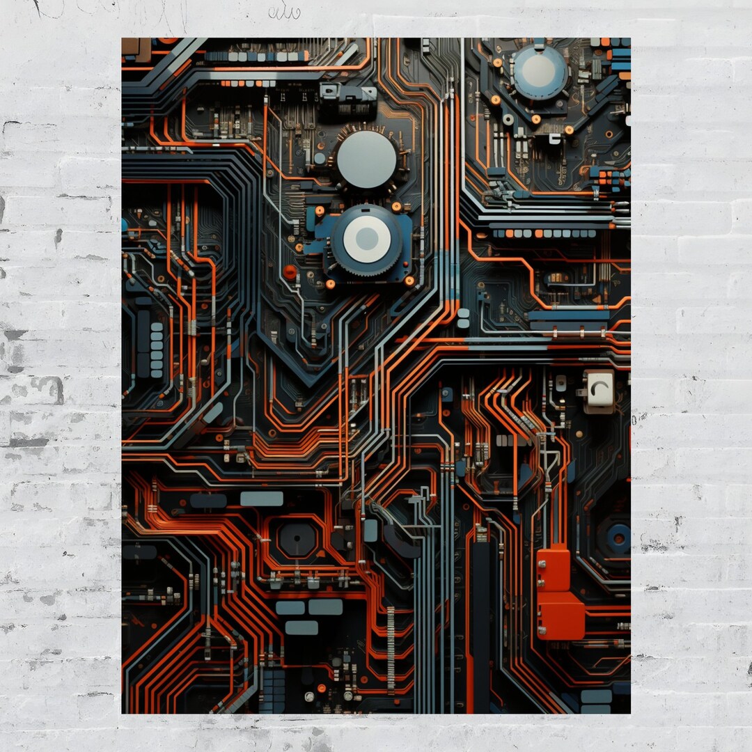 Circuits Switch Circuits Poster, Wall Art for the Living Room, Bedroom ...