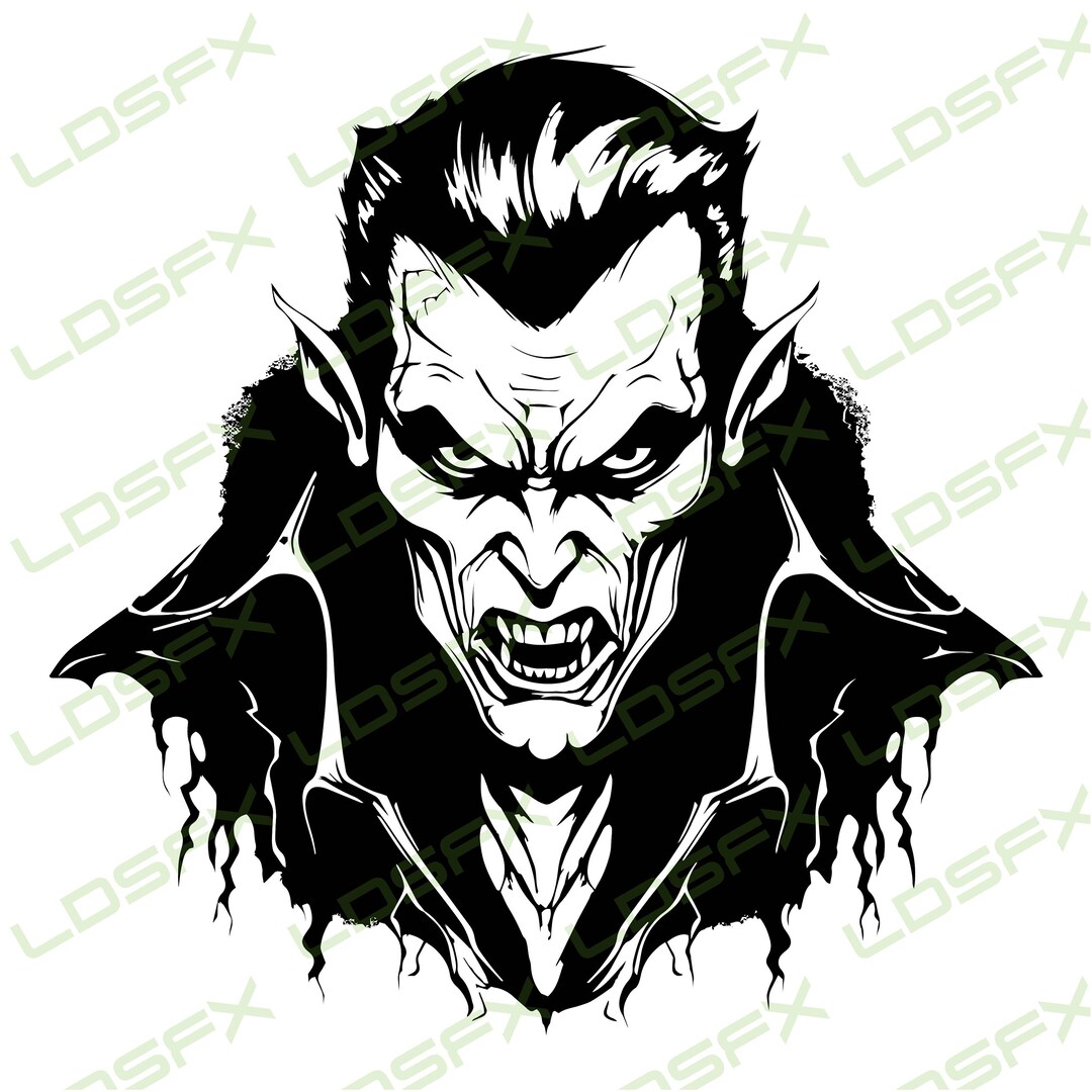 Dracula, Clipart, Vector, SVG, Vector Image for T-shirt Printing ...
