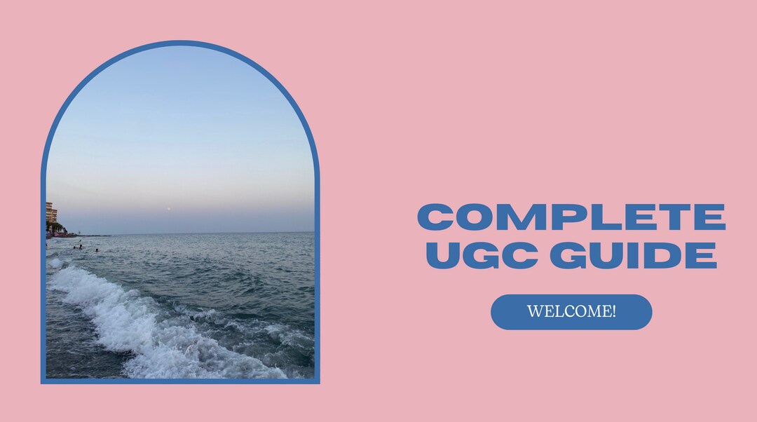 Ultimate UGC Starter Guide - Etsy