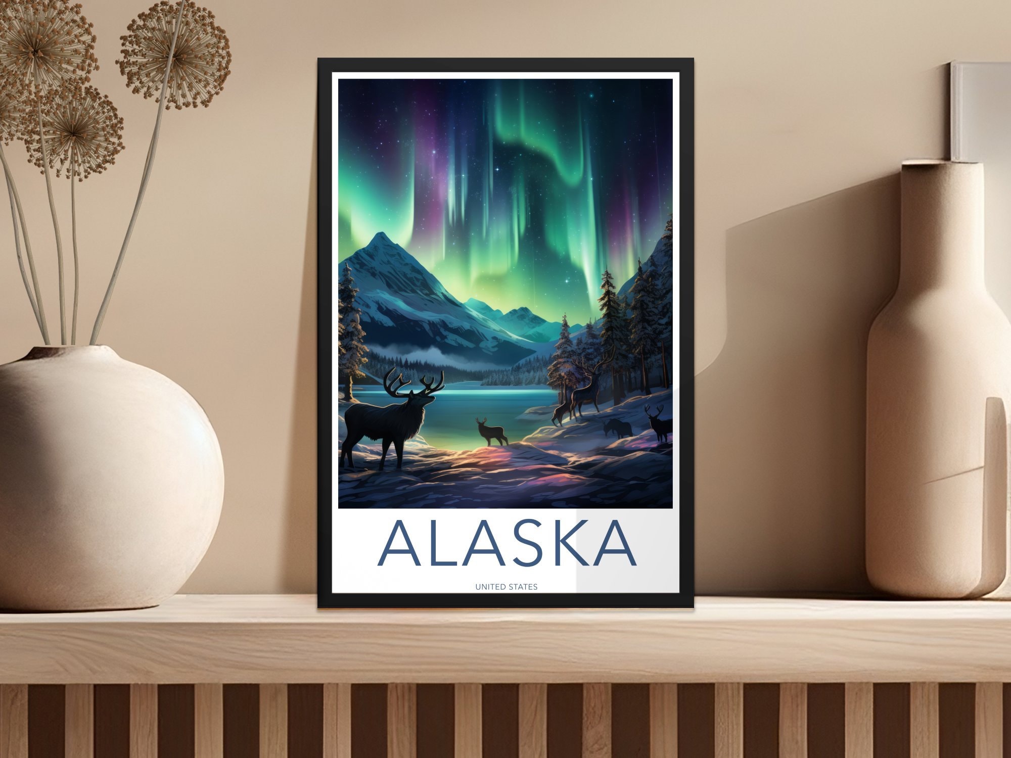 Alaska_united-states Wall Art, Alaska Printable, Alaska Poster, Alaskan ...