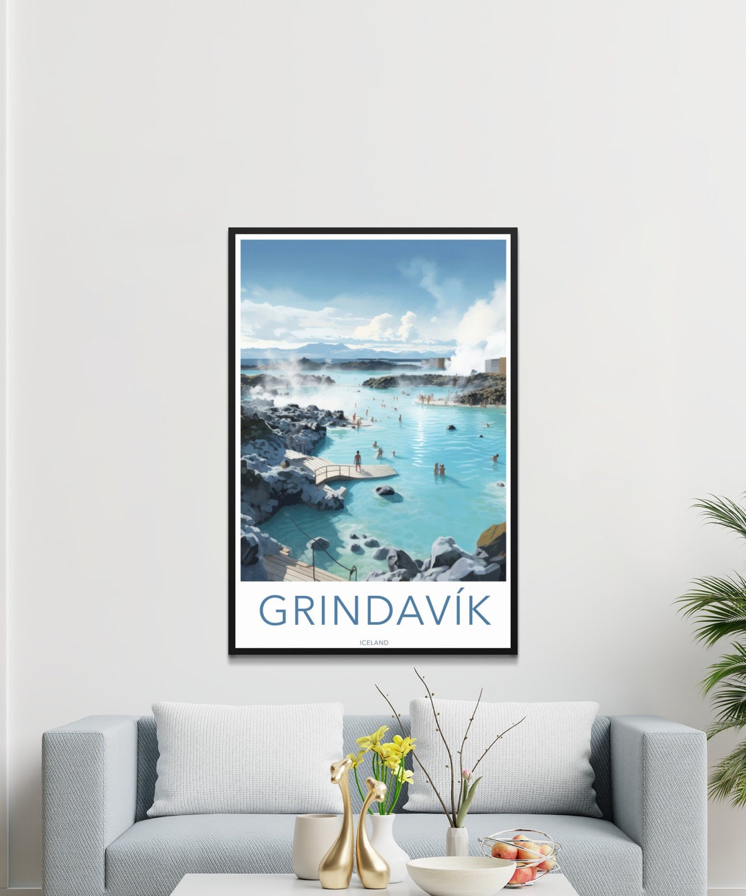 Grindavik_iceland Wall Art, Printable Poster, Digital, Iceland Gift ...