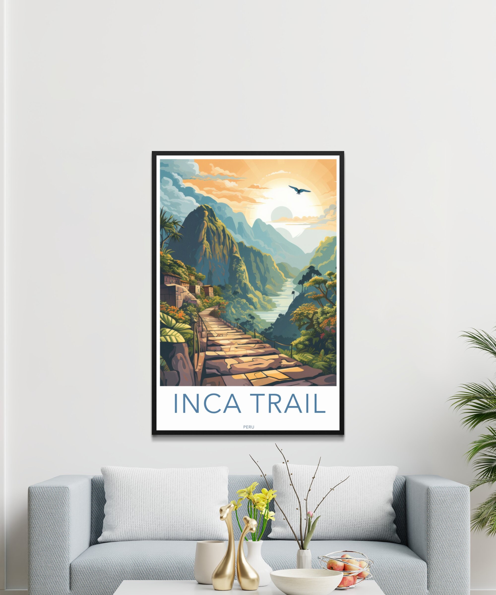 Inca Trail Peru Wall Art, Inca Trail Photo Print, Inca Trail Printable ...