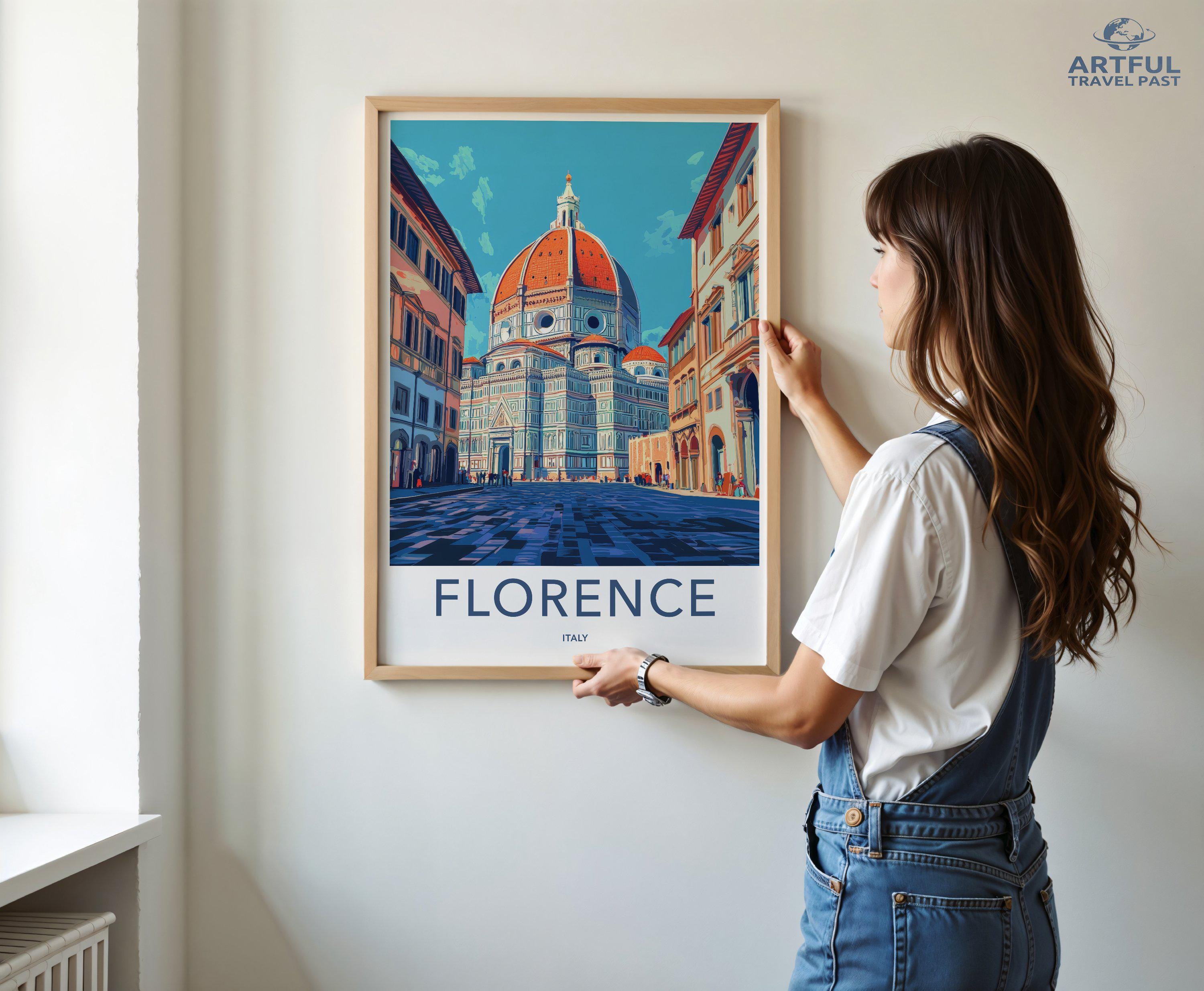 Florence Cathedral Wall Art, Duomo Di Firenze Print, Italy Travel ...