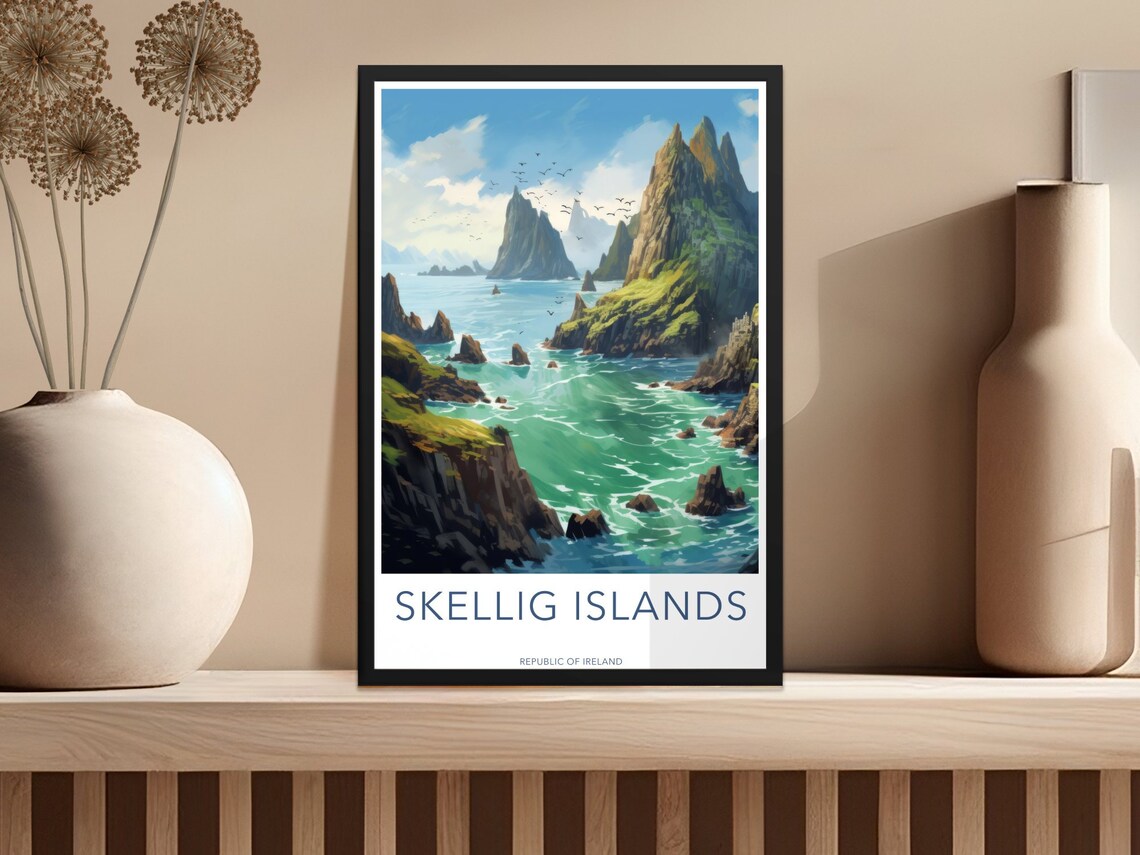 Skellig_islands_ireland Wall Art Ireland Print Ireland Gift - Etsy
