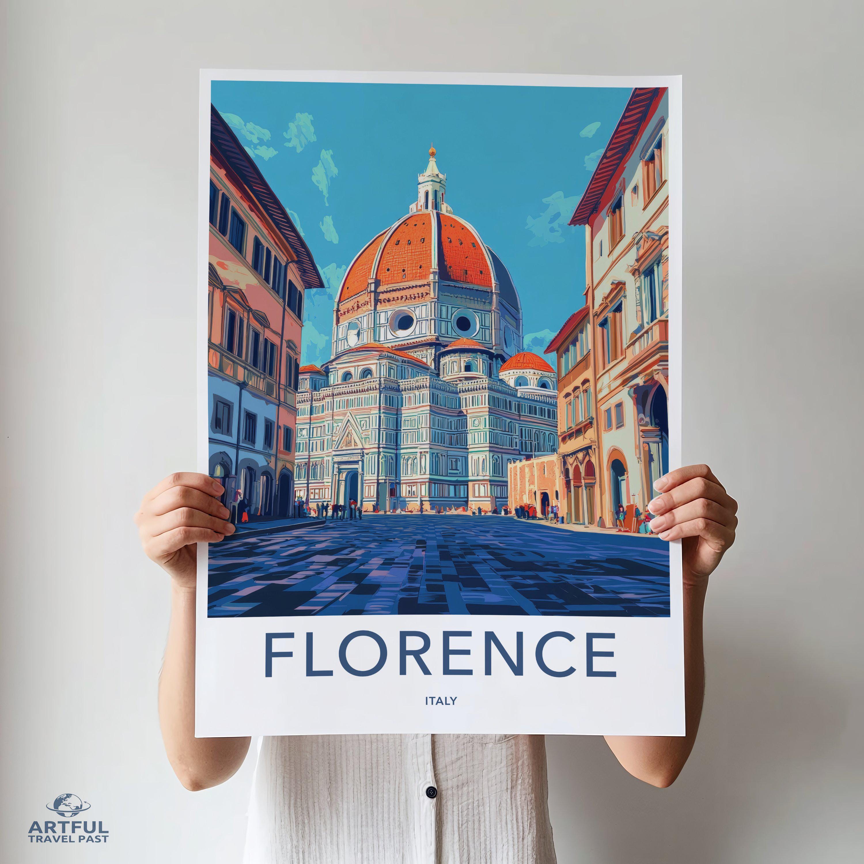 Florence Cathedral Wall Art, Duomo Di Firenze Print, Italy Travel ...