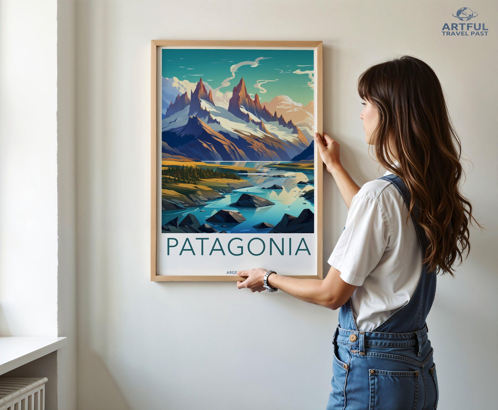 Patagonia Wall Art, Argentina Print, Scenic Landscape Decor, Mountain ...