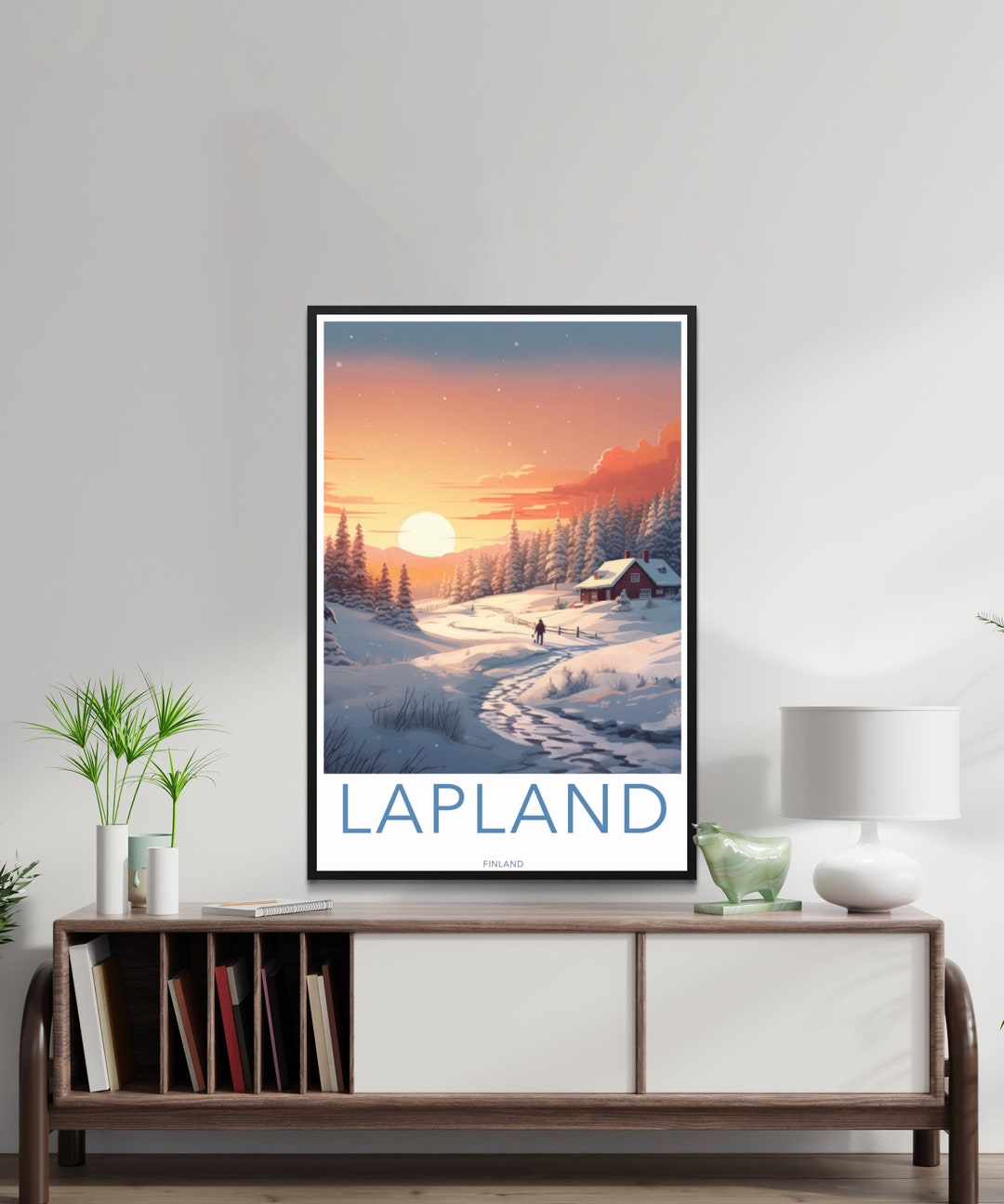 Lapland_finland Wall Art, Lapland Print, Finland Gift, Lapland Poster ...