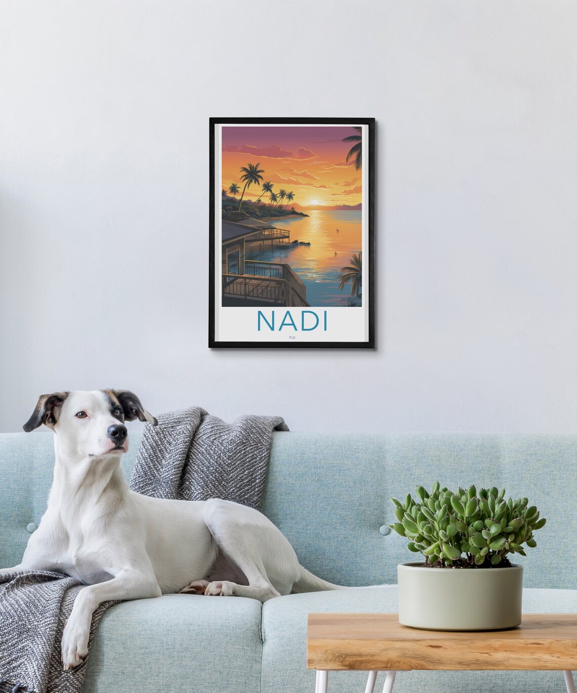 Nadi_fiji Wall Art, Fiji Print, Nadi Poster, Vacation Wall Art, Hawaii ...