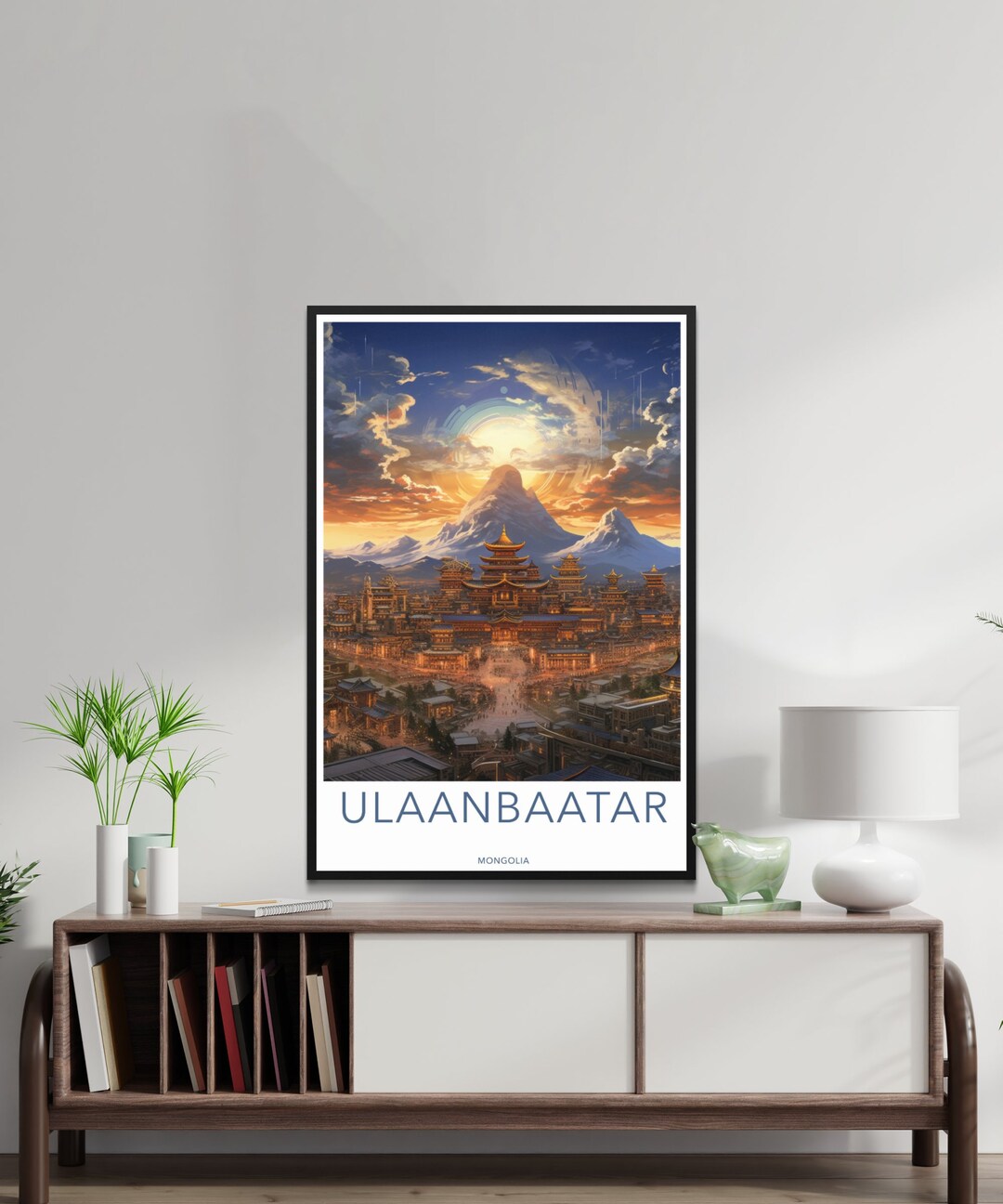 Ulaanbaatar, Mongolia Wall Art, Printable Art, Digital Download ...