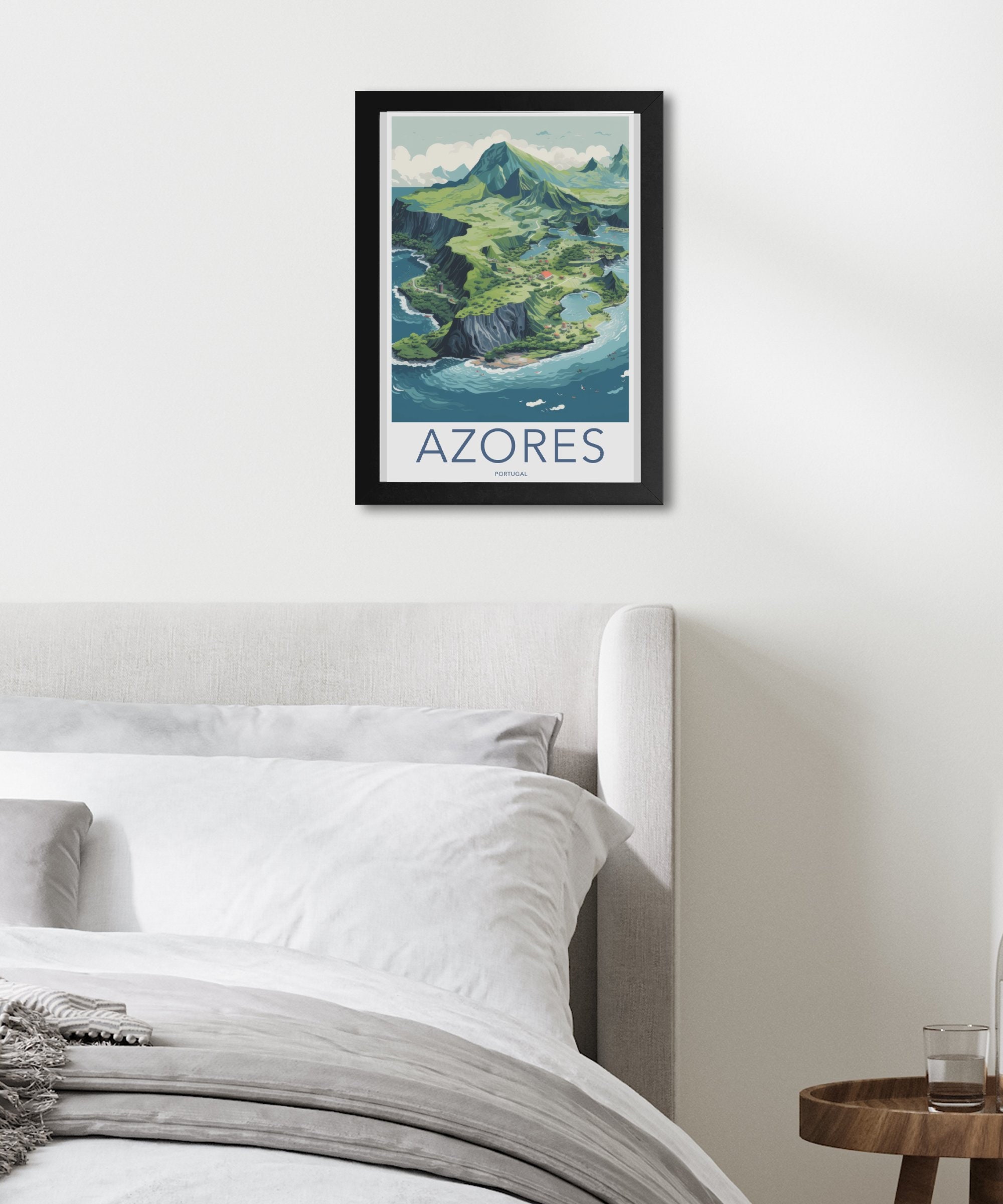 Azores_portugal Wall Art, Azores Print, Azores Vacation Poster, Azores ...