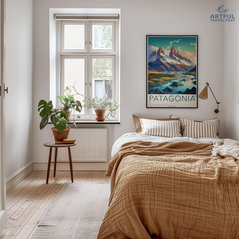 Patagonia Wall Art, Argentina Print, Scenic Landscape Decor, Mountain ...