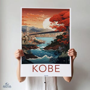 Kobe Wall Art, Japan Scenic Poster, Architectural Wonders, Beautiful ...
