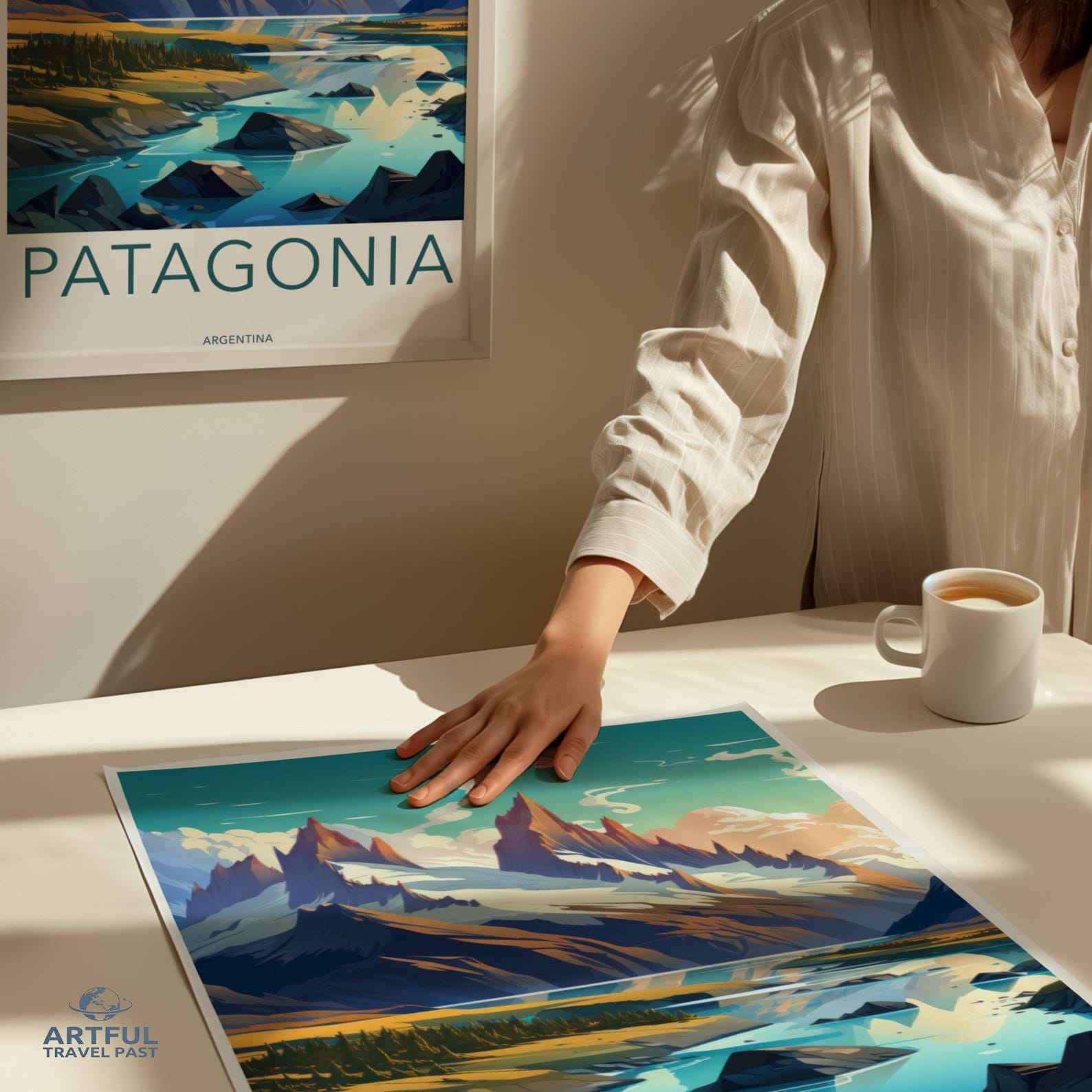 Patagonia Wall Art, Argentina Print, Scenic Landscape Decor, Mountain ...