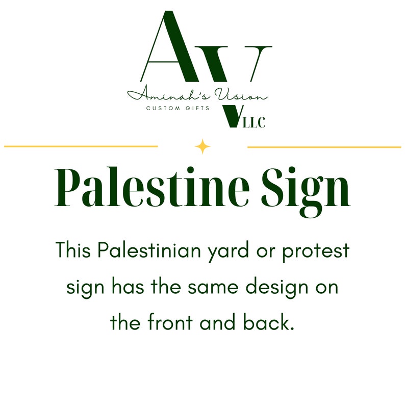 Palestine Lawn Sign, Palestine Watermelon Sign, Free Palestine Protest ...