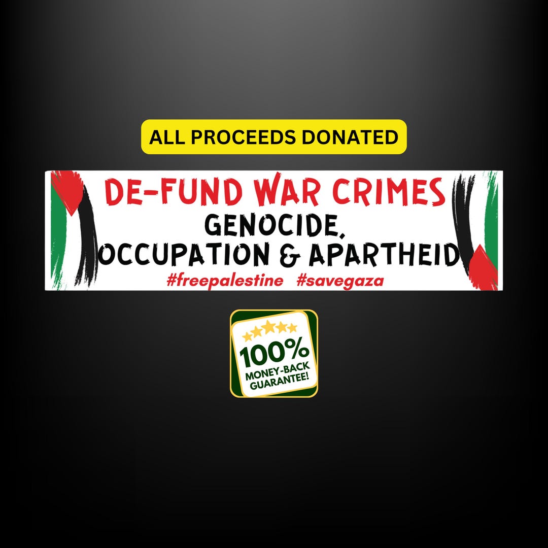 100% Proceeds Donated to Palestine/free Palestine Decal/gaza/palestine ...