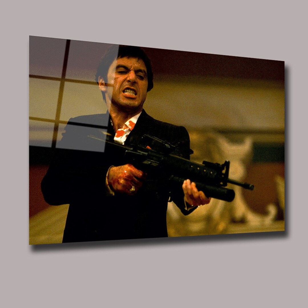 Scarface Wall Art , Al Pacino Wall Art , Tony Montana Wall Art , Mafia ...