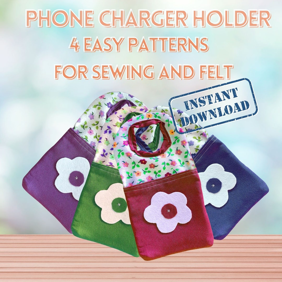 PDF Easy Sewing Pattern Cell Phone Case Holder, Sunglasses Holder ...