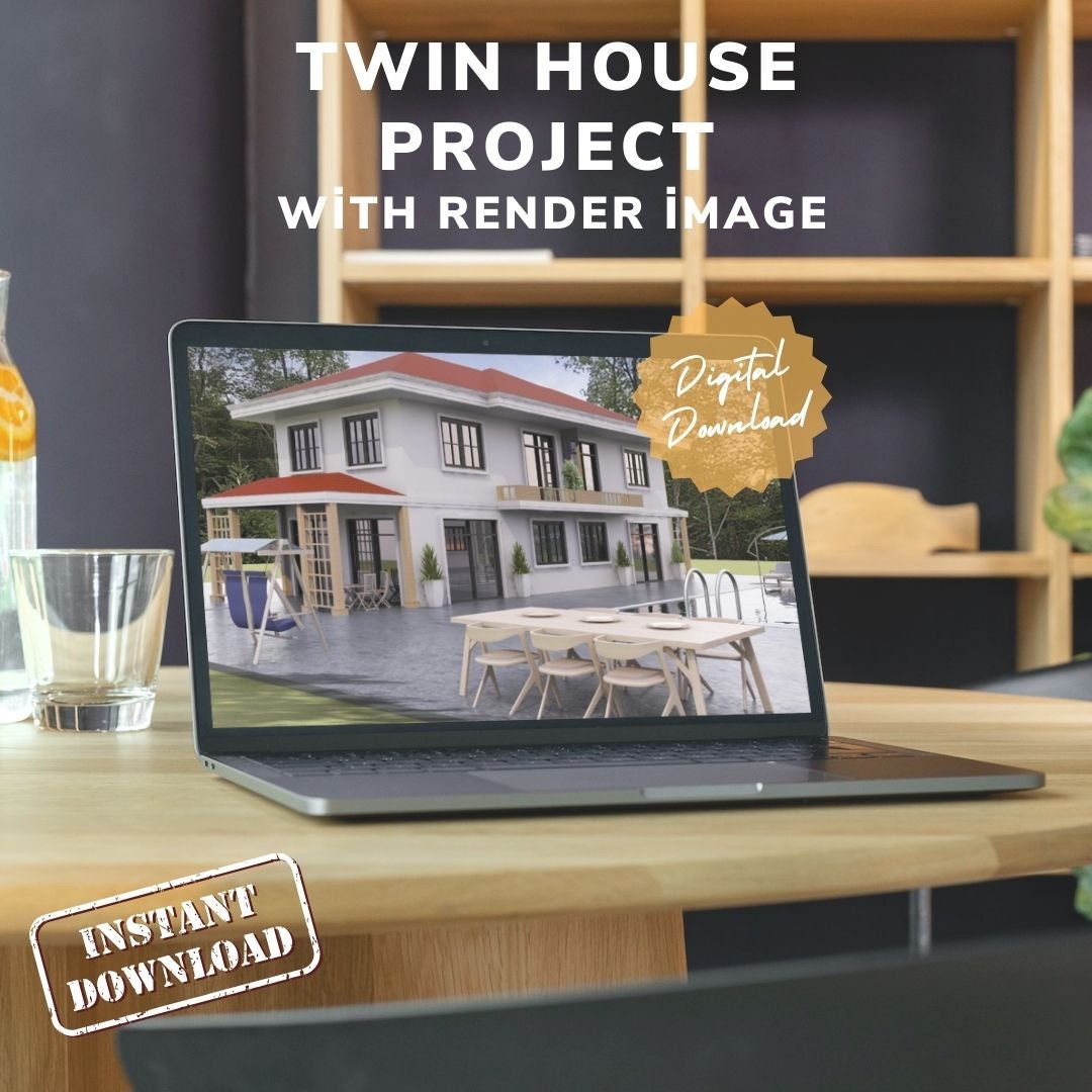 Architectural Plans, Editable Modern House Architecturaux, Small ...