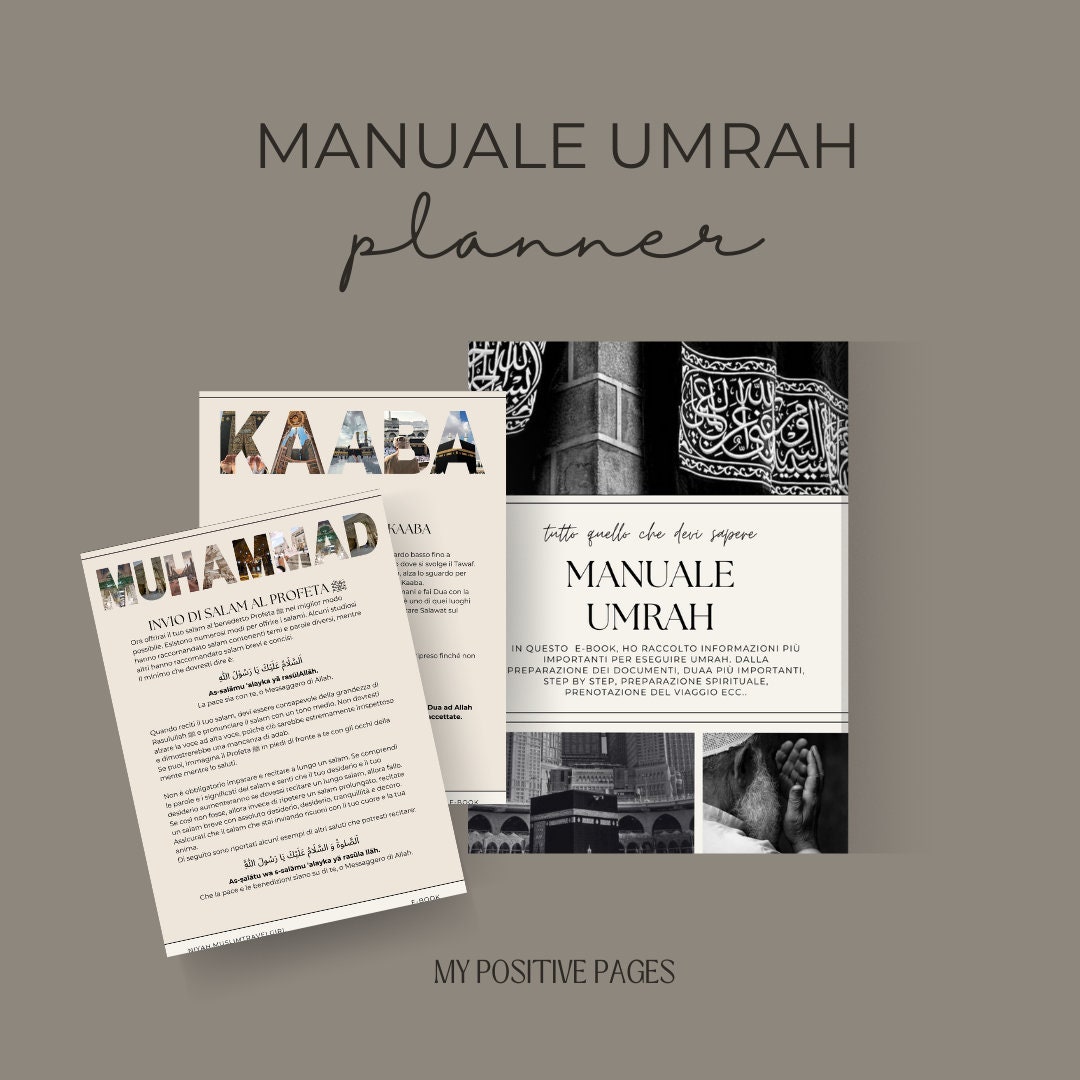 UMRAH MANUAL, Umrah Planner, Umrah Guide, Umrah E-BOOK, Muslim Travel ...