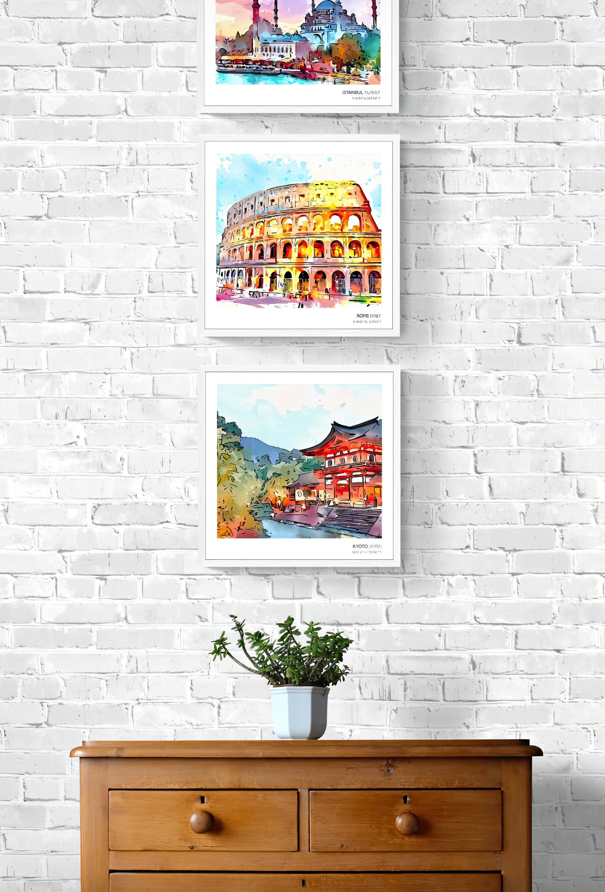 Havana cuba Printable Printable Watercolor X Animated Style Digital Art ...