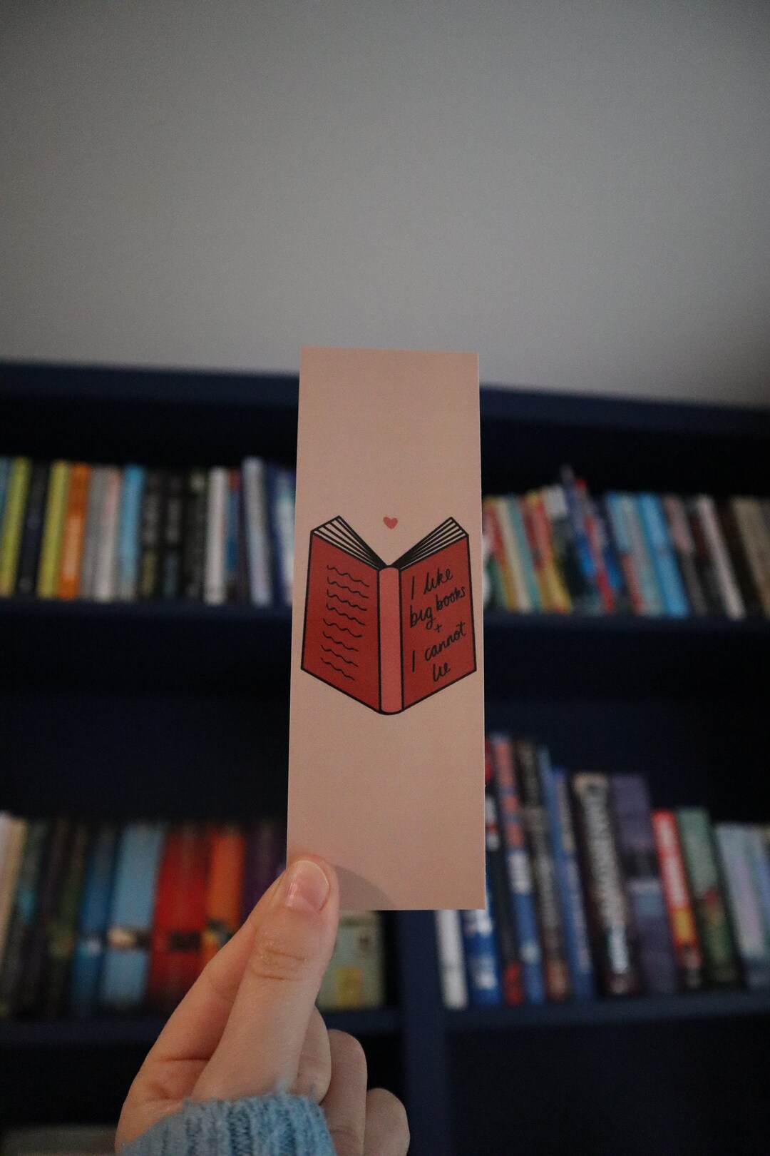 I Like Big Books and I Cannot Lie Bookmark Funny Bookmarks - Etsy UK