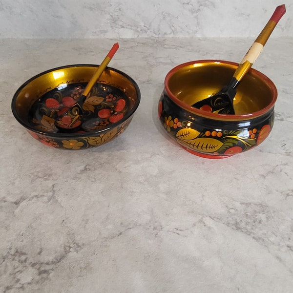 Russian Spoons and Bowls - Etsy