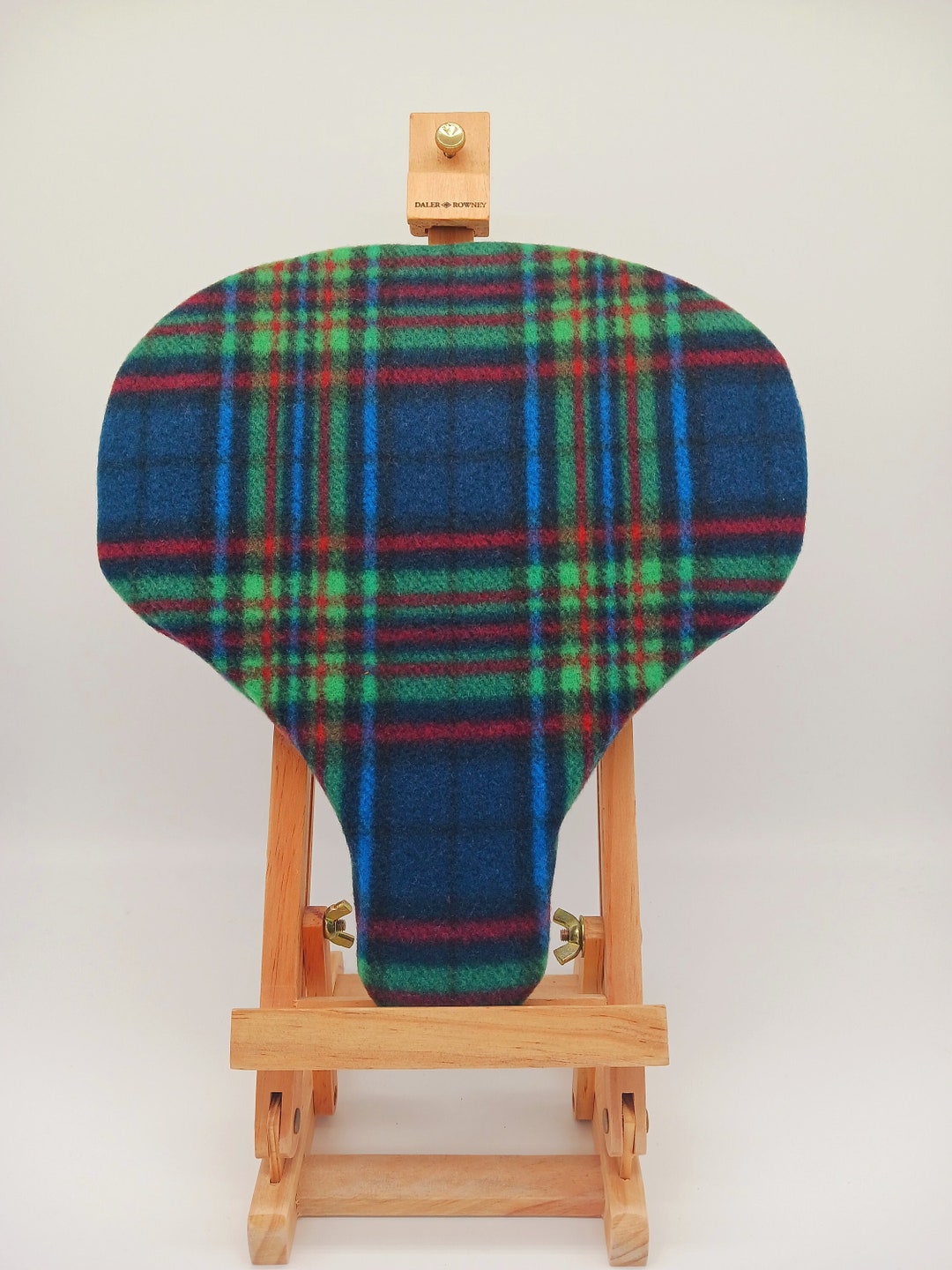 Custom Bike Seat Cover, Plaid for E-bike, Bicycle, Mountain, Cruiser ...