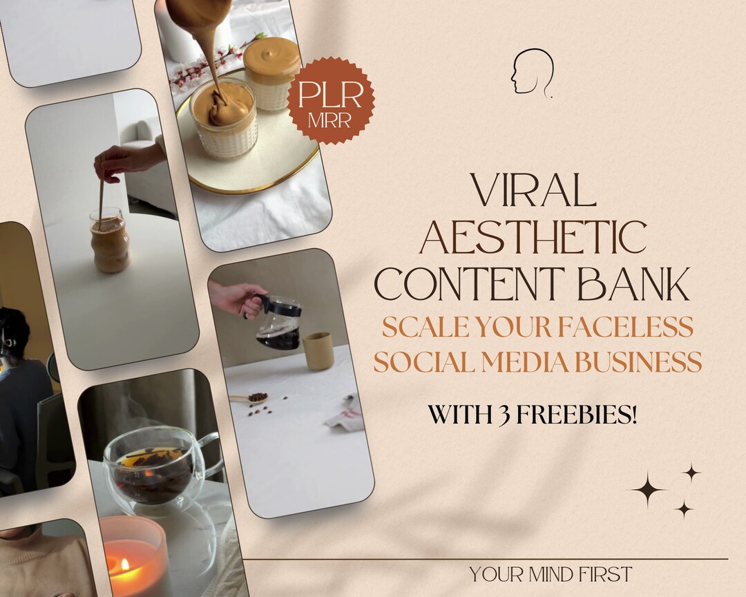 Faceless Instagram Content Library Your Mind First Done for You ...