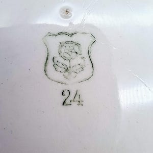 Max Rösler Antik Porzellan Stövchen Teekannenwärmer. Stempel ca. 1884 ...