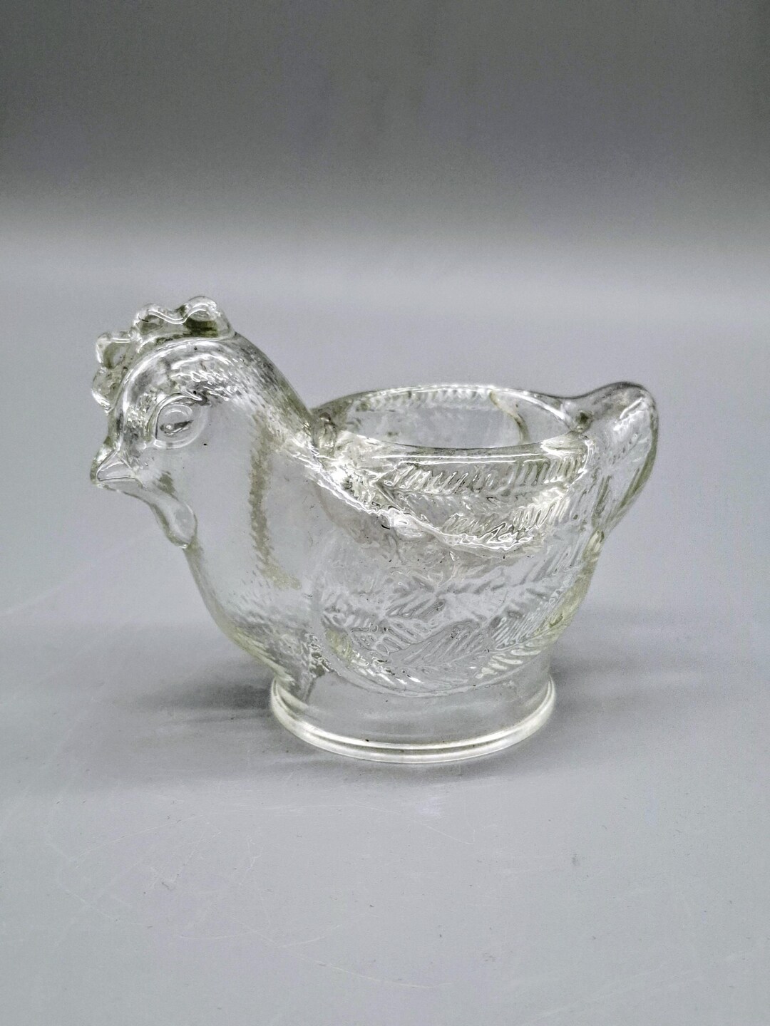 WMF Eierbecher Glas Huhn Pressglas. Germany. - Etsy.de