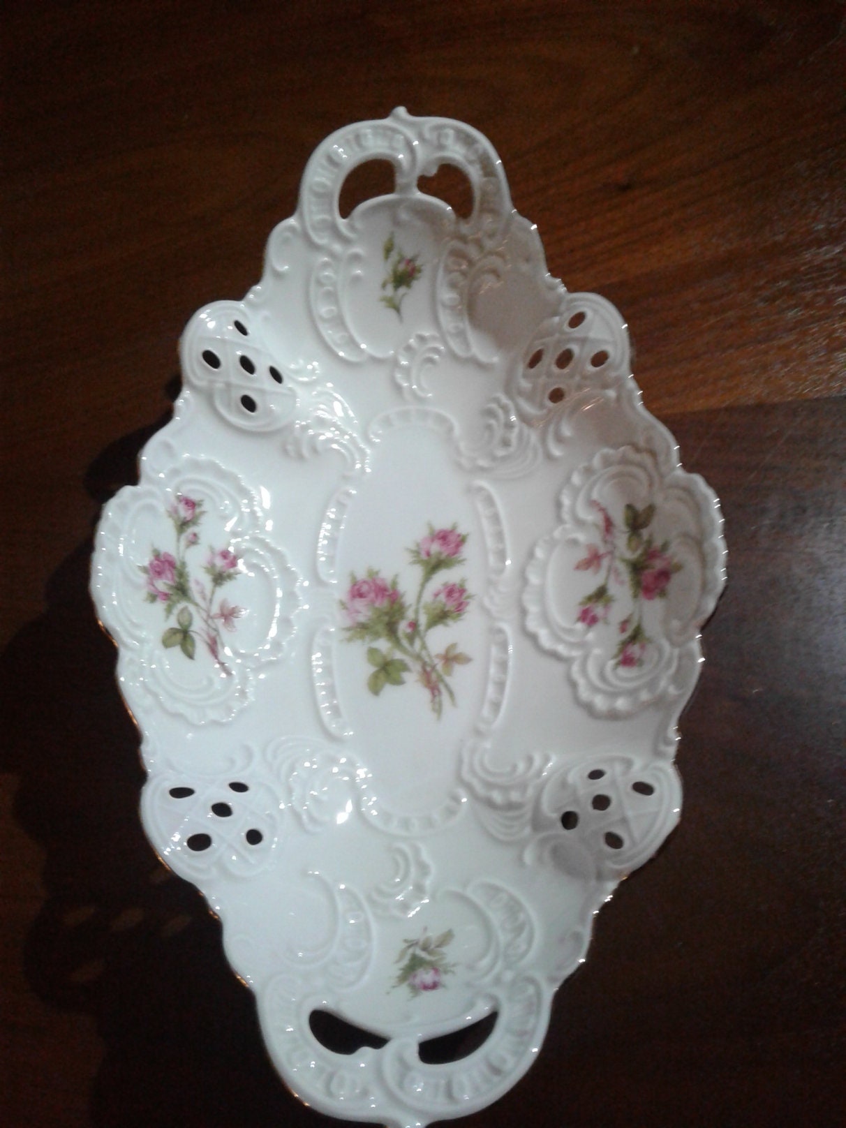 8-piece Vintage Porcelain Set Lindner Kueps Bavaria Dresden Decor Moss ...