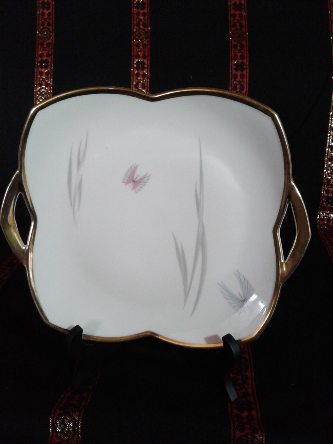 Alka-kunst Alboth & Kaiser Porcelain Bavaria Plate Bowl "spring Dream ...