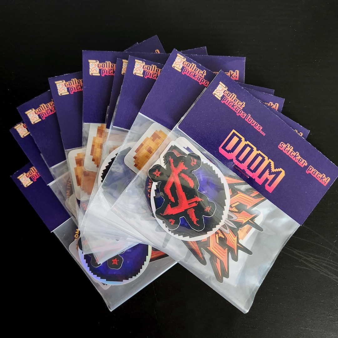 Doom Sticker Pack (mark of the Doom Slayer + Nightmare + Soul Sphere ...
