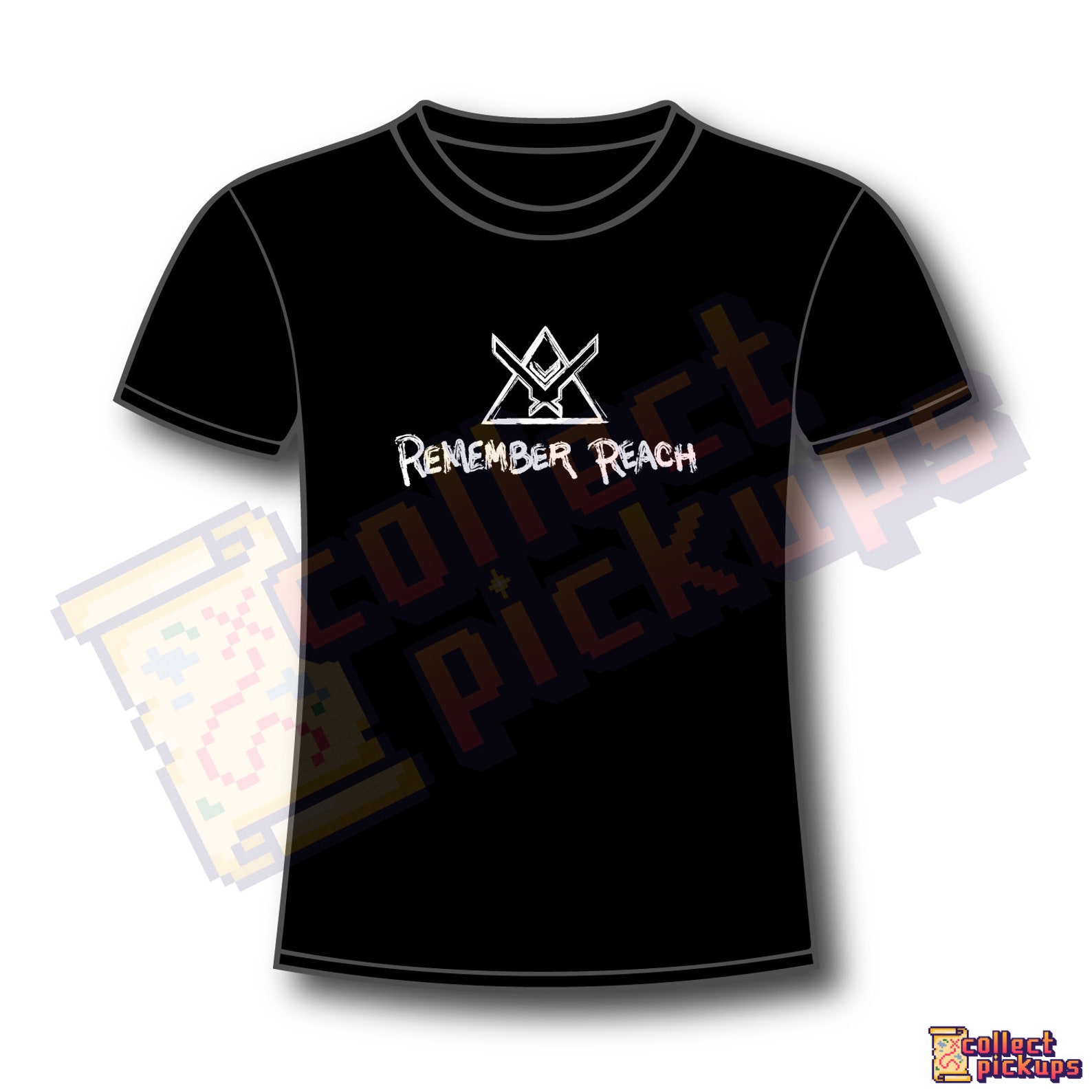 Remember Reach + Spartan Noble Team Emblem Screen Printed Shirt ...
