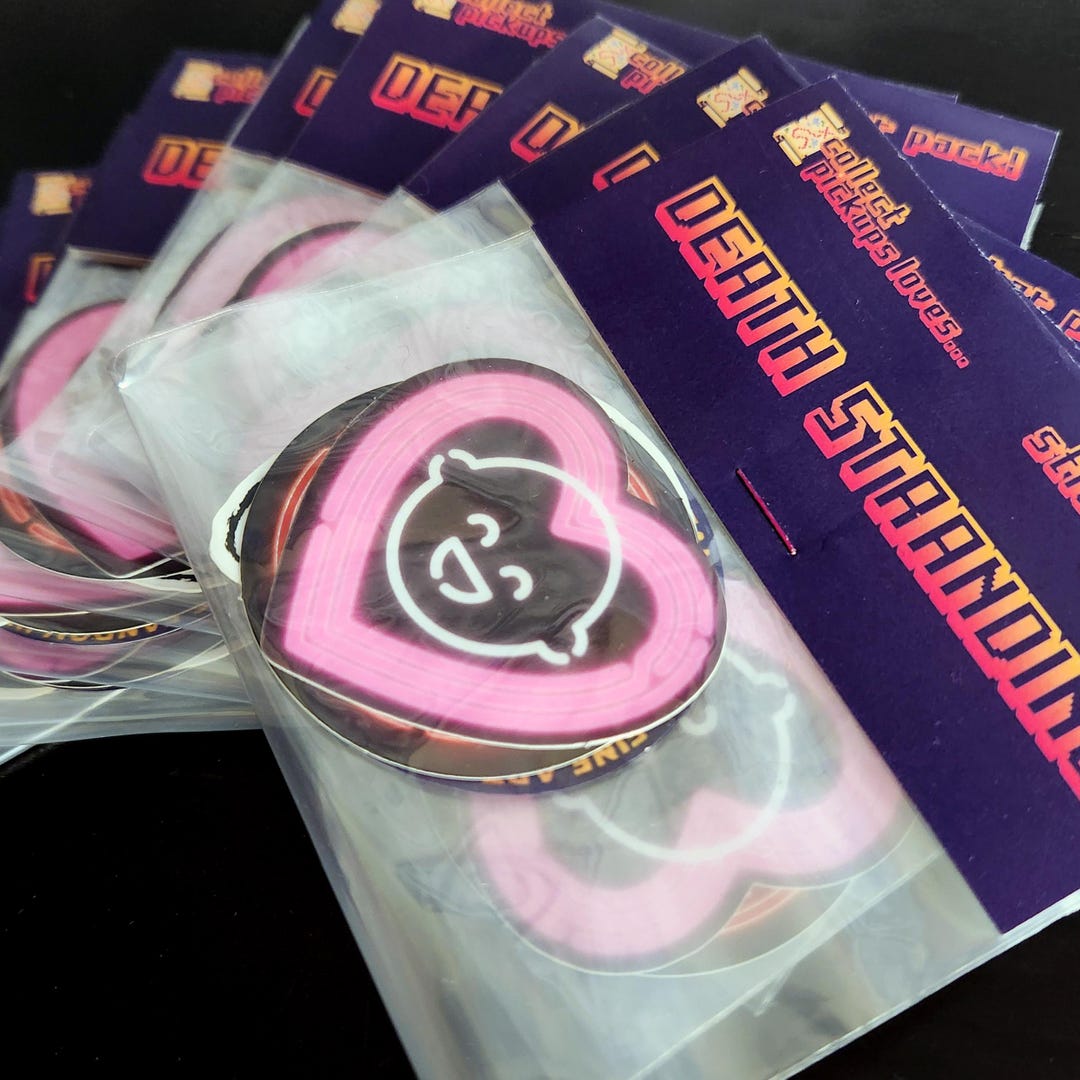 Death Stranding Sticker Pack (good Work BB + Mule Sign + BT Sign + Sam ...